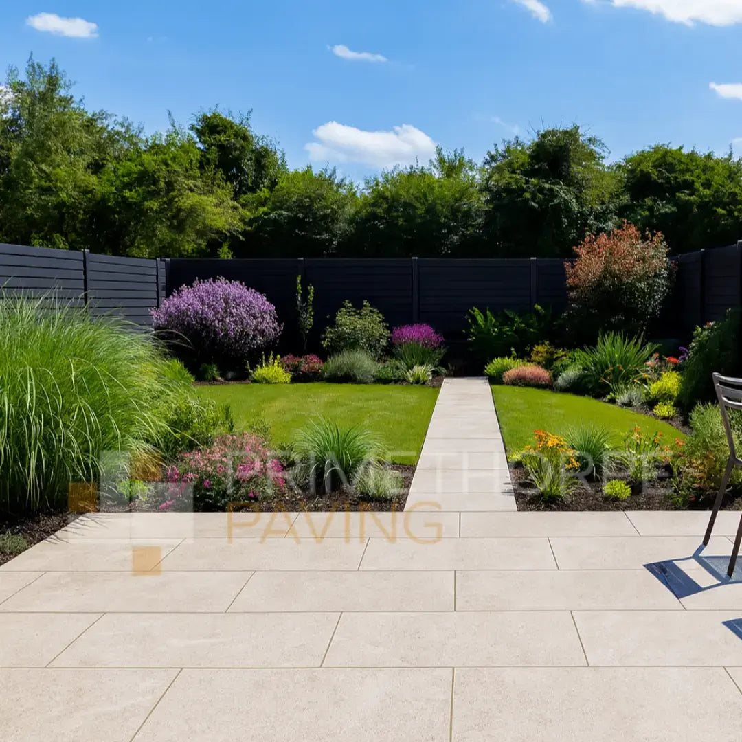 Holystone White Porcelain Paving - 1200 x 600